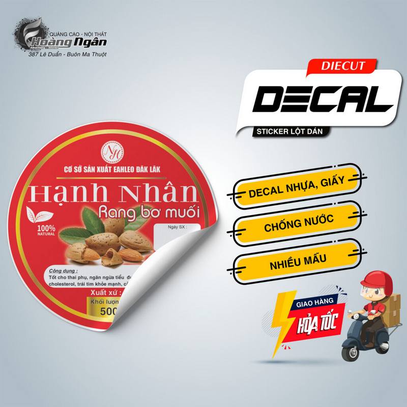 Mẫu tem nhãn sản phẩm miễn phí - Quảng cáo Hoàng Ngân - Quảng cáo tại ...